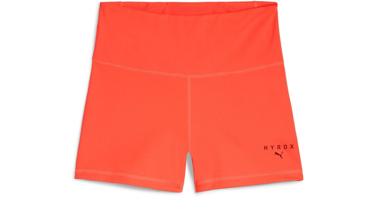 PUMA Hyrox Performance Gym Shorts in Orange | Lyst UK