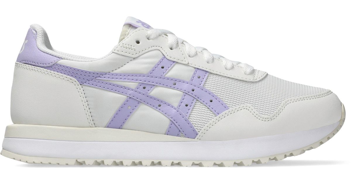 Asics Tiger Runner Court Trainers in Blue | Lyst UK