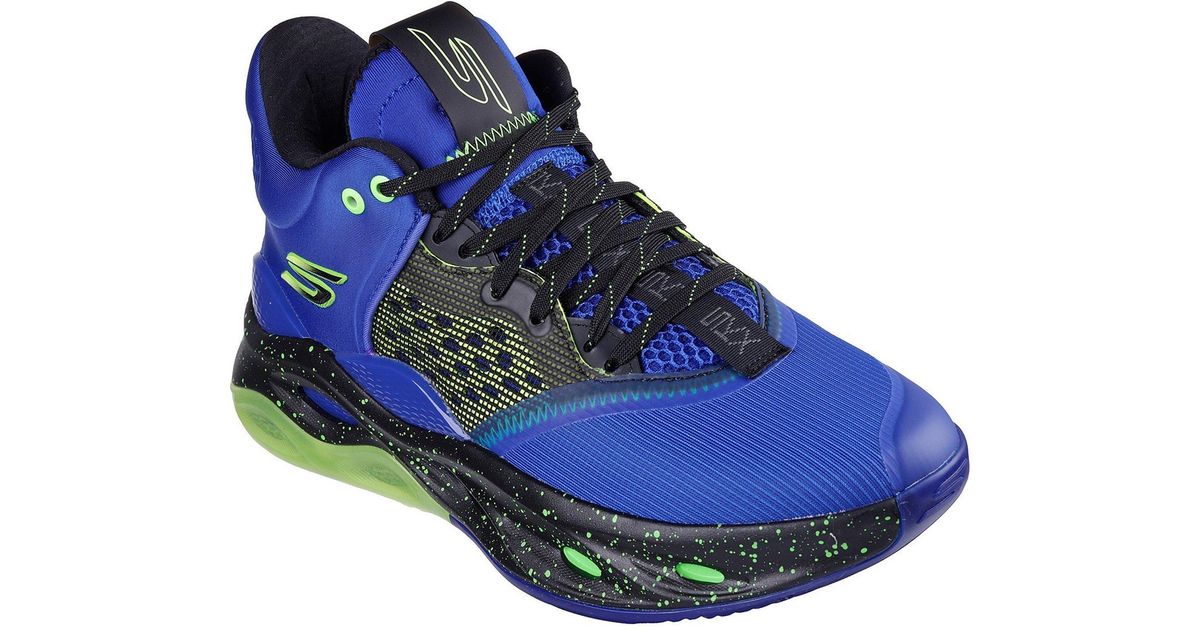 Skechers Float Basketball Trainers in Blue for Men | Lyst UK