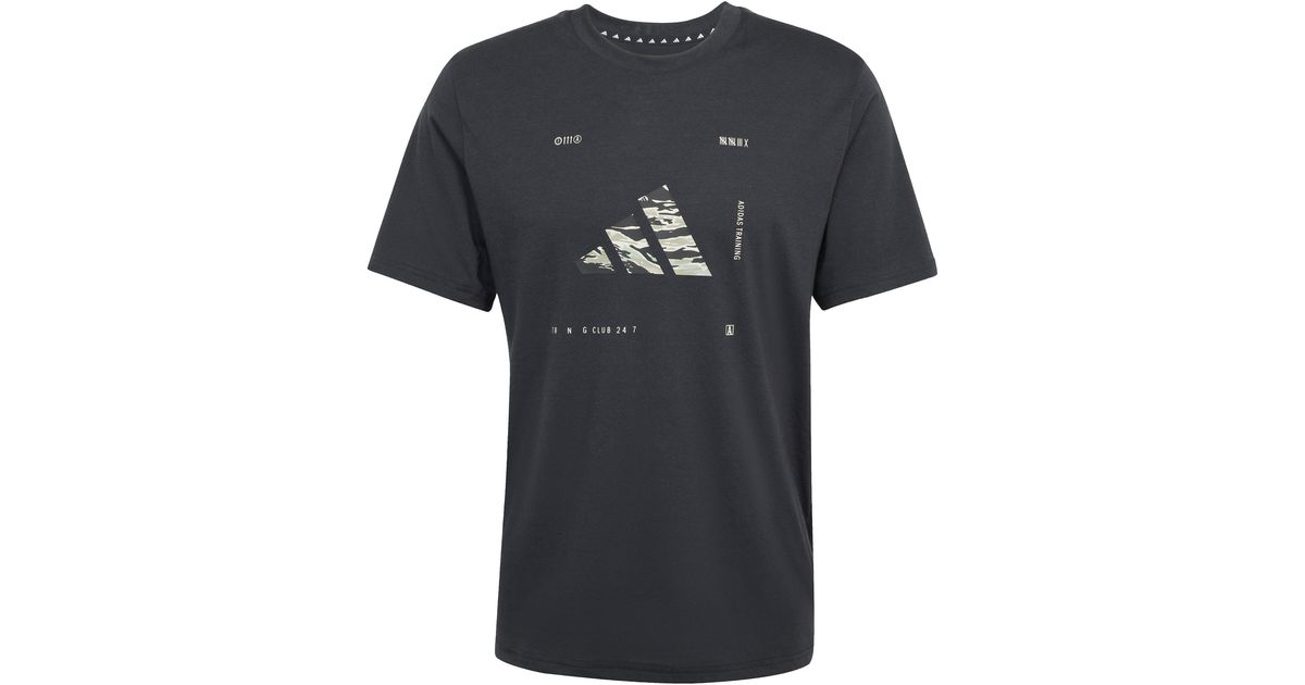 adidas Box Logo G T-Shirt in Black for Men | Lyst UK