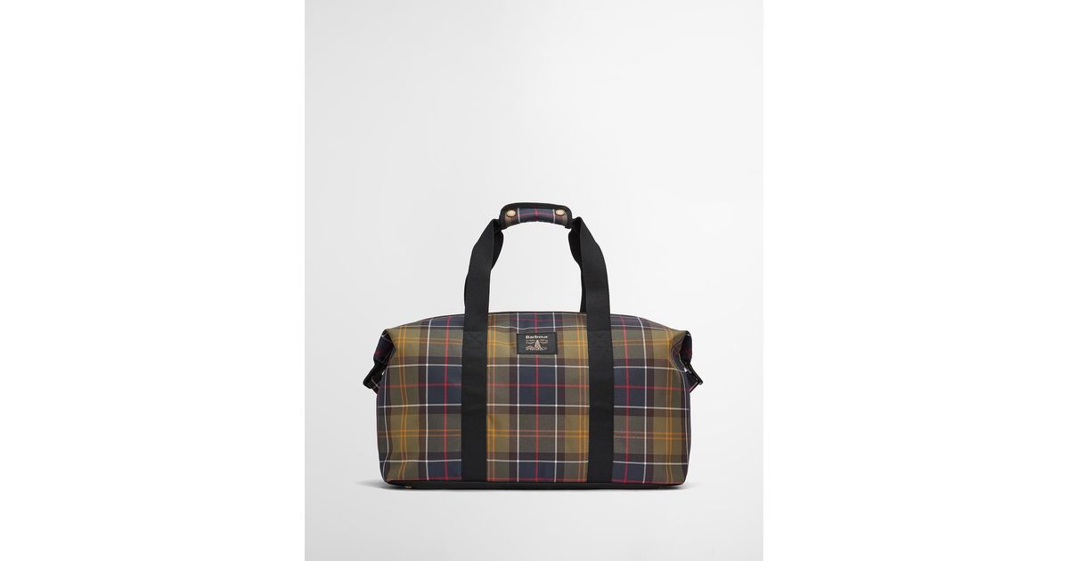 Barbour Torridon Tartan Carryall Bag in Black for Men | Lyst UK