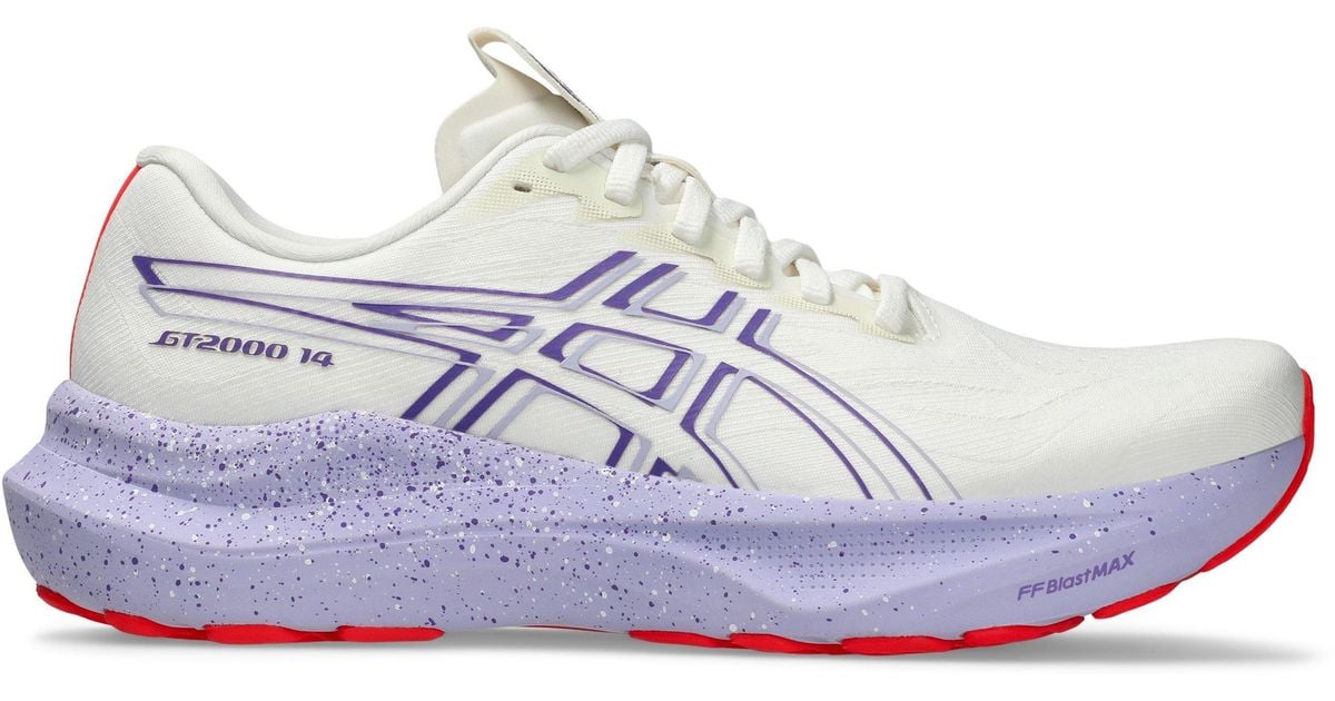 Asics Gt-2000 14 Road Running Shoes in White | Lyst UK