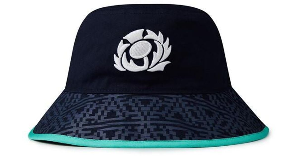 MACRON Scotland Rugby Bucket Hat 2024 Adults in Blue for Men | Lyst UK
