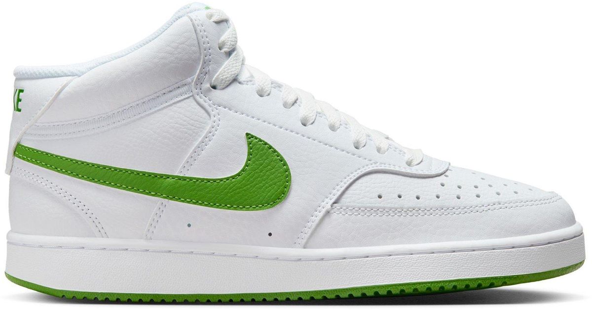 Nike Vision Mid Shoe in White | Lyst UK