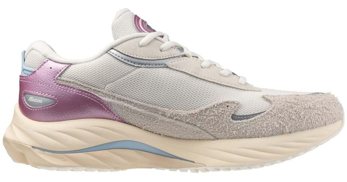 Mizuno Wave Rider Beta Sportstyle Shoes in Grey for Men | Lyst UK