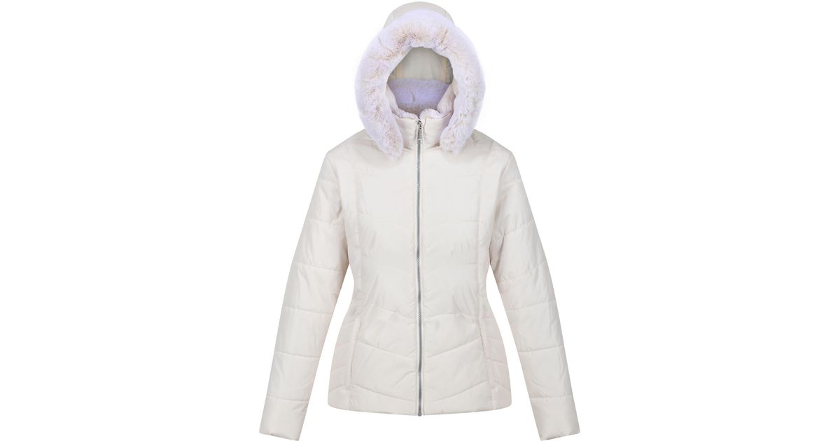Regatta Wildrose Heavyweight Puffer Jacket in White | Lyst UK