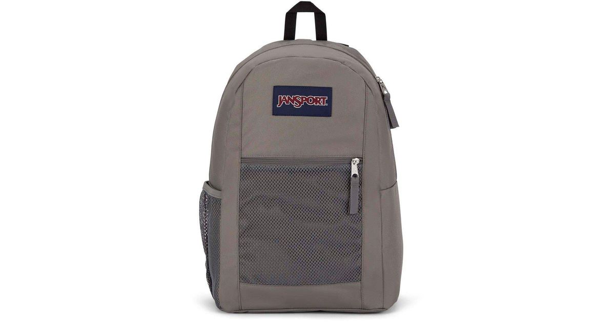 Jansport Jan Zone Backpack in Grey | Lyst UK