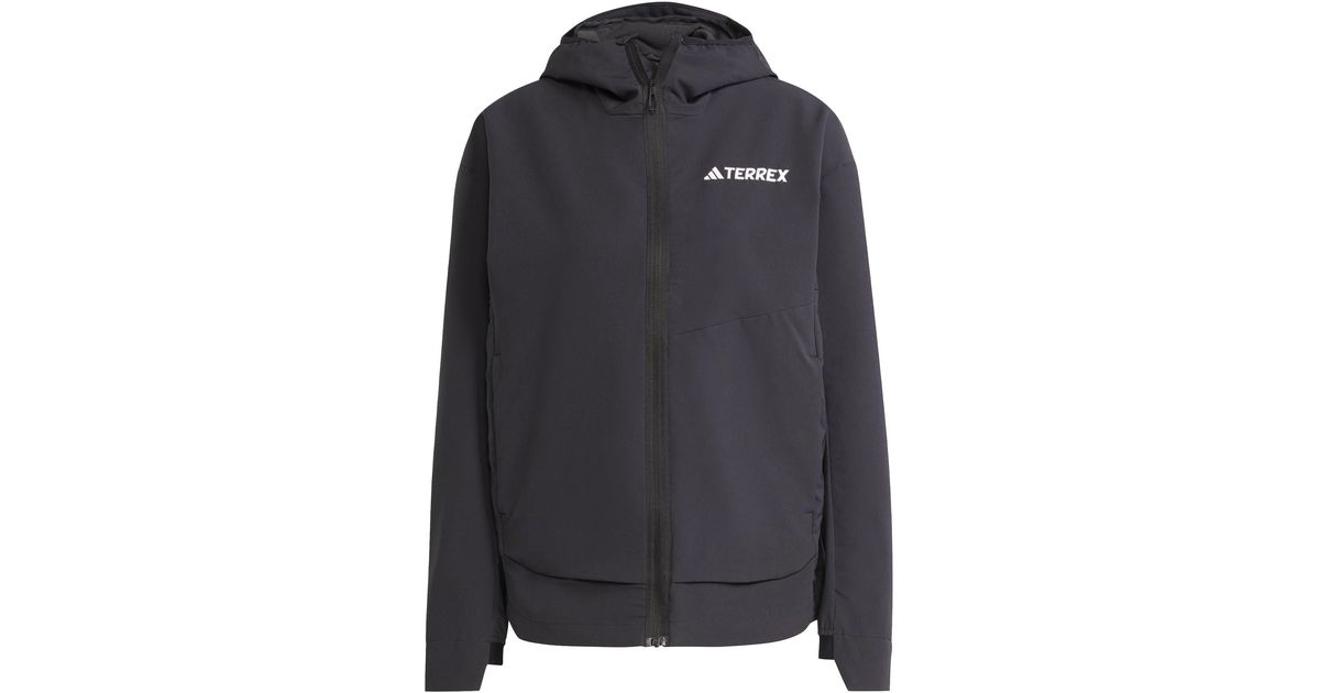 adidas Terrex Multi Softshell Jacket in Black | Lyst UK