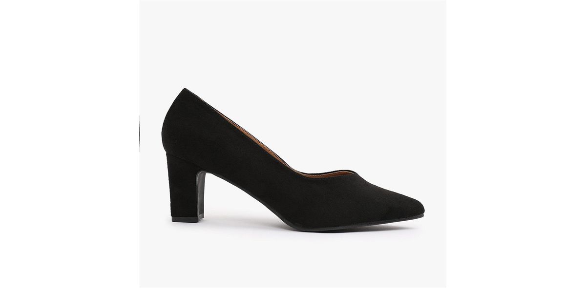 Where's That From Serena Block Heel With Pointed Toe in Black | Lyst UK