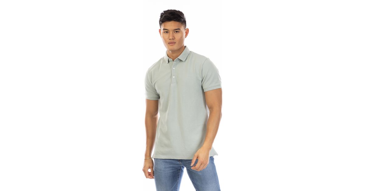 Peter Werth W Molton Polo in Grey for Men | Lyst UK