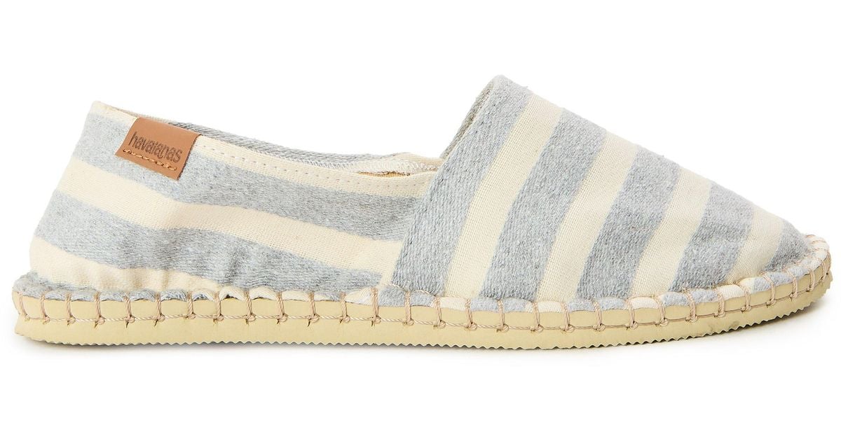 Havaianas Hav. Origine Iv Print/Sand 036 Flip Flops in White | Lyst UK