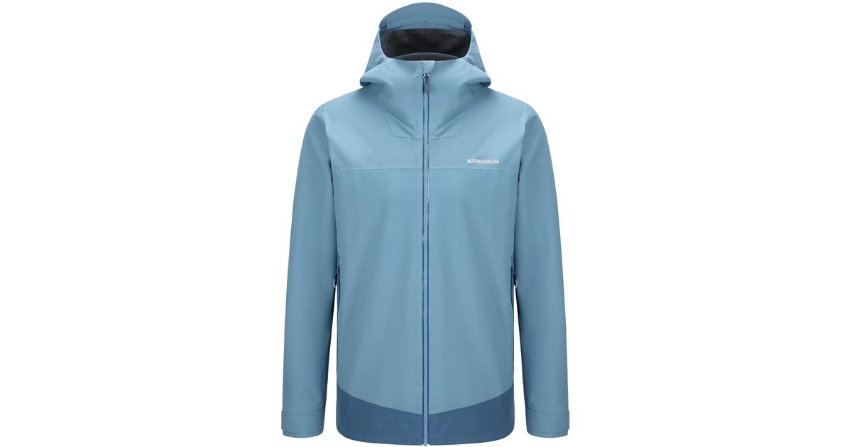 Karrimor Nitro Weathertite Extreme Dwr Waterproof Jacket in Blue for ...