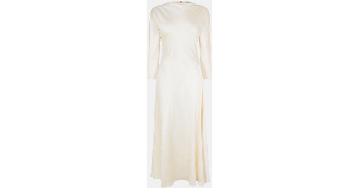 Ted Baker Curve Tea Dress in White | Lyst UK