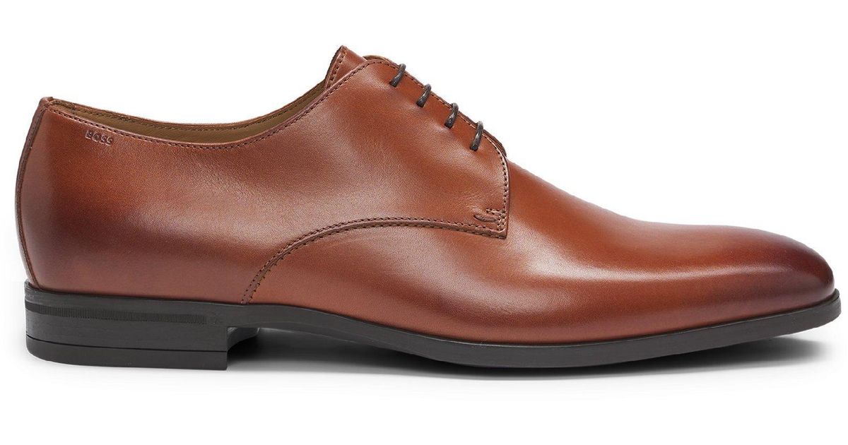 BOSS Kensington Derb in Brown for Men | Lyst UK