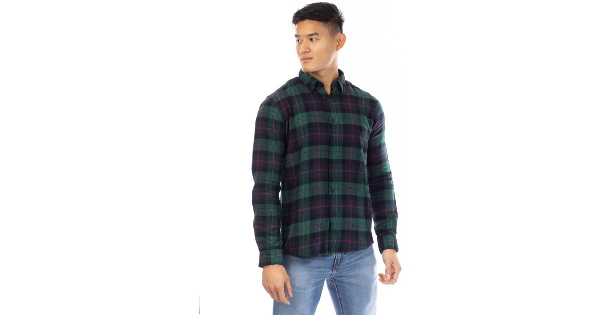 Peter Werth W Allsop Shirt in Blue for Men | Lyst UK