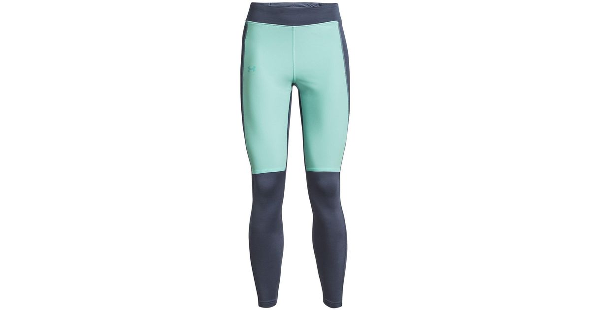 Under Armour Qualifier Cold Performance Running Tights in Blue | Lyst UK