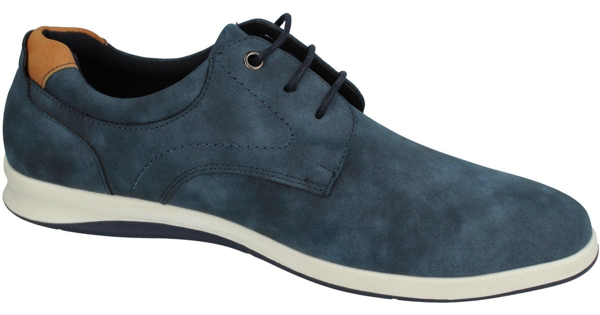 Thomas Blunt 3 Eyelet Smart Casual Lace Up A2217 in Blue for Men | Lyst UK