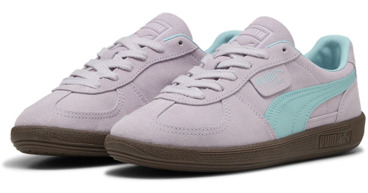 PUMA Palermo Trainers in Purple | Lyst UK
