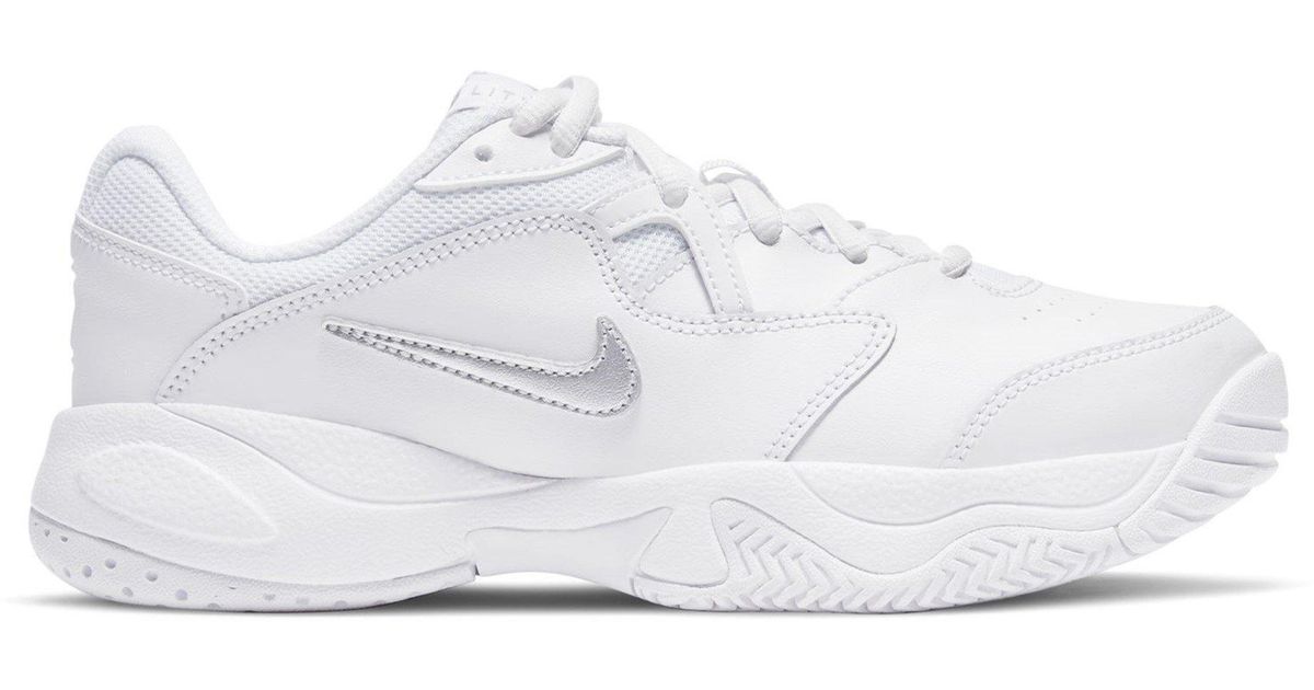 Nike Court Lite Jn54 in White | Lyst UK