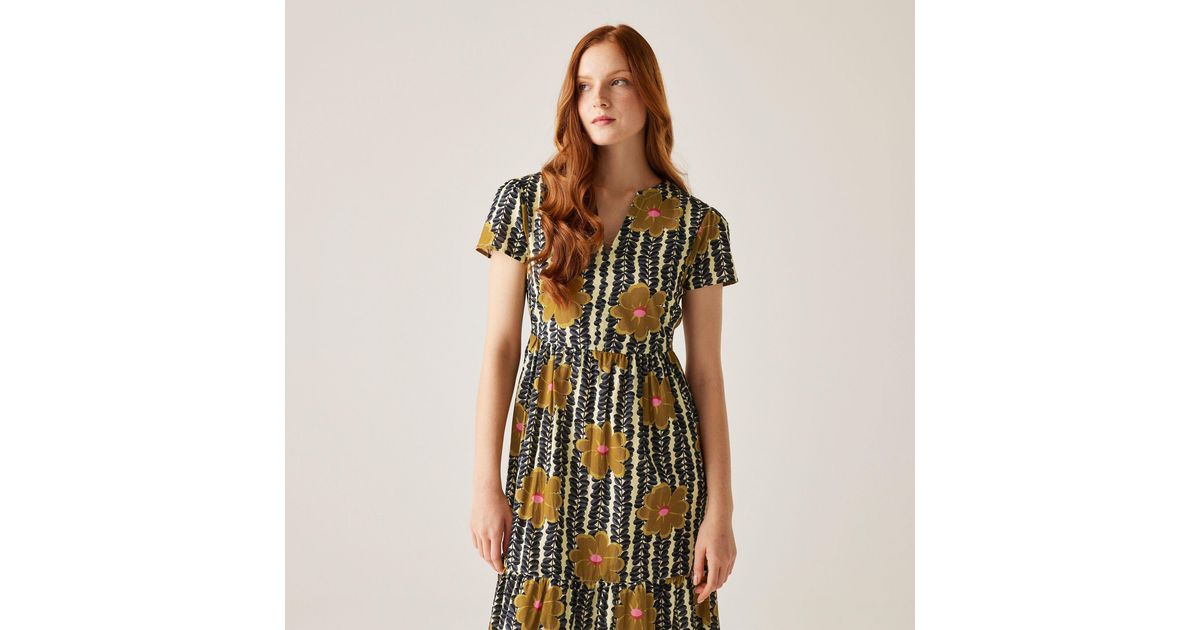 Regatta Orla Kiely Smock Dress in Green | Lyst UK