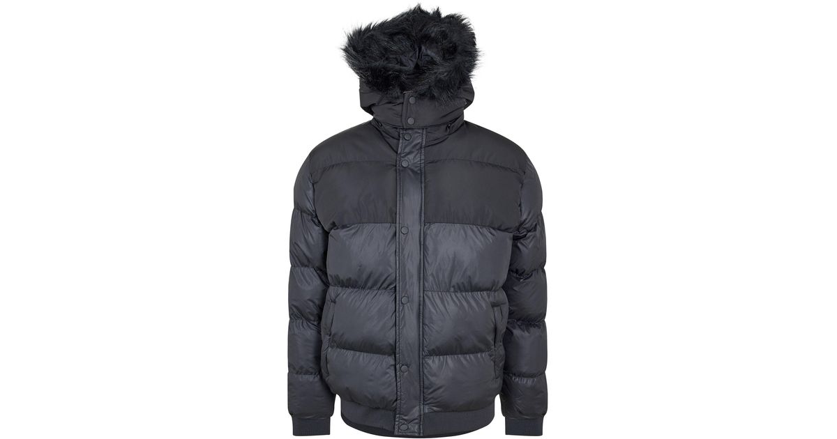 Criminal Damage Polar Jacket Parka in Blue for Men | Lyst UK