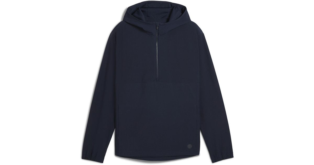 PUMA Ripguard Anorak Waterproof Jacket in Blue for Men | Lyst UK