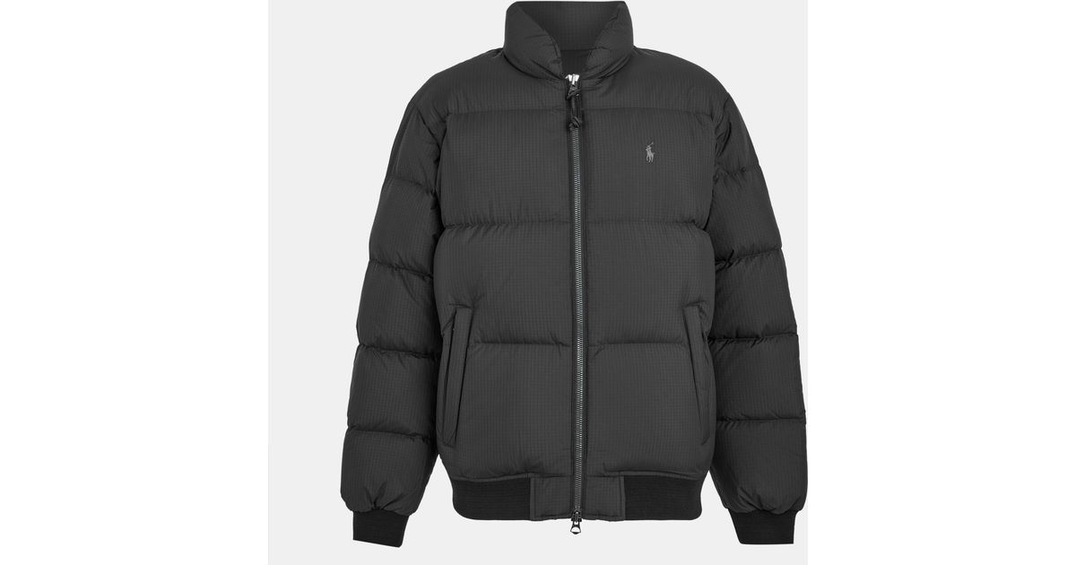 Polo Ralph Lauren El Cap Medium Puffer Jacket in Grey for Men | Lyst UK