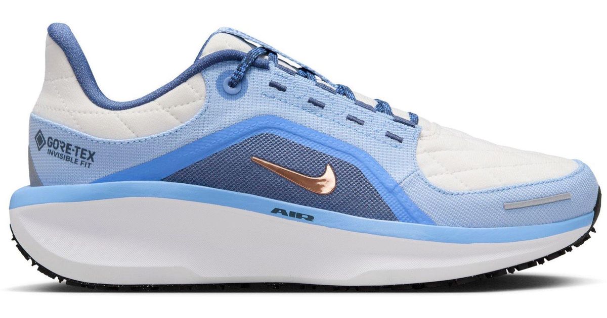 Nike Winflo 11 Gore-Tex Weatherized Road Running Shoes in Blue | Lyst UK