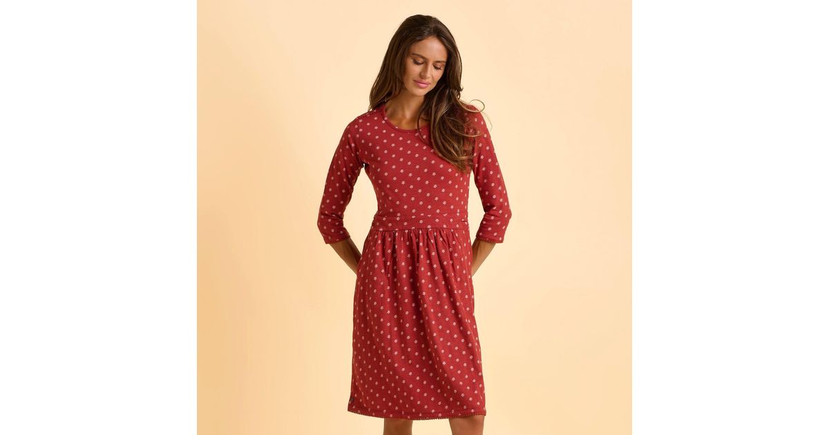 Brakeburn Freya Dress in Red | Lyst UK