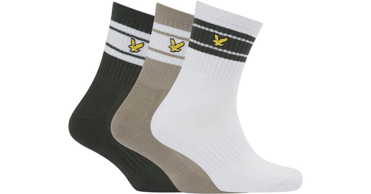 Lyle & Scott 3Pc Retro Scks for Men | Lyst UK
