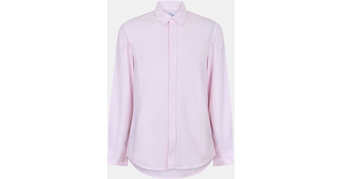 Peter Werth Long Sleeve Shirt in White for Men | Lyst UK
