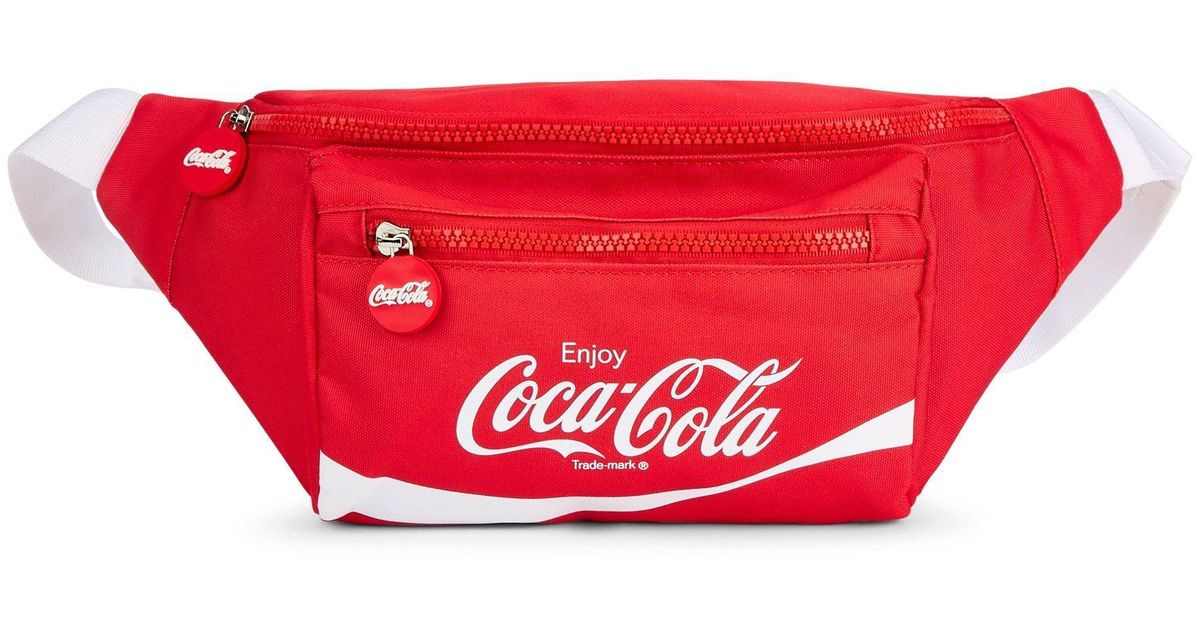 Coca Cola Team Coca-Cola Officially Licensed Waist Bag in Red | Lyst UK