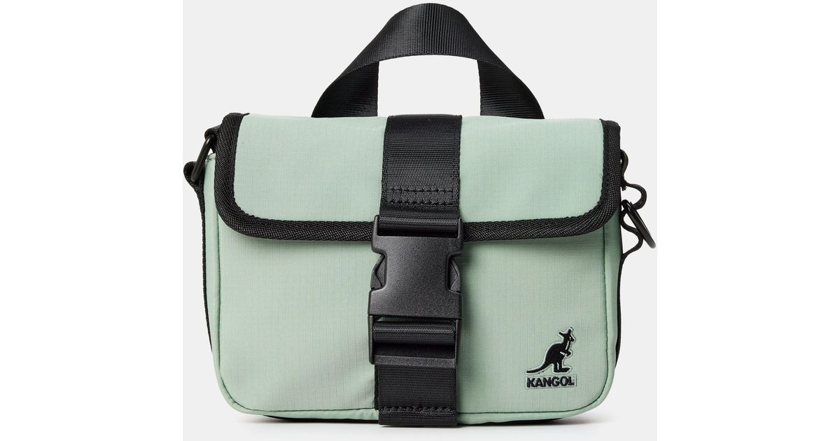 Kangol Crossbody Bag in Green | Lyst UK