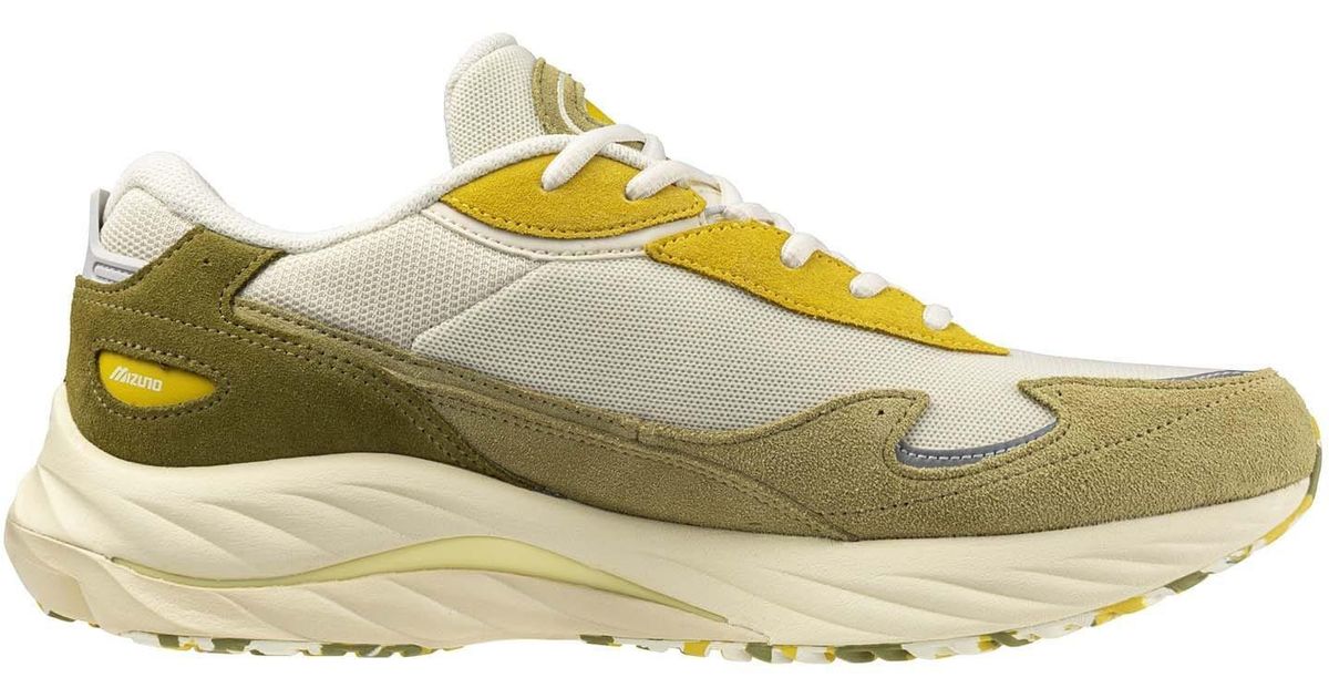 Mizuno Wave Rider Beta Sportstyle Shoes in Yellow for Men | Lyst UK