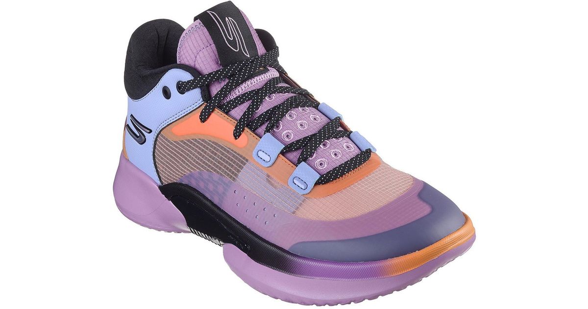 Skechers Basketball Skx Resagrip Trainers in Purple for Men | Lyst UK