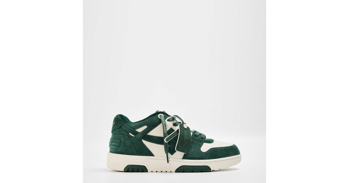 Off-White c/o Virgil Abloh Out Of Office Suede Trainers, Luxury ...
