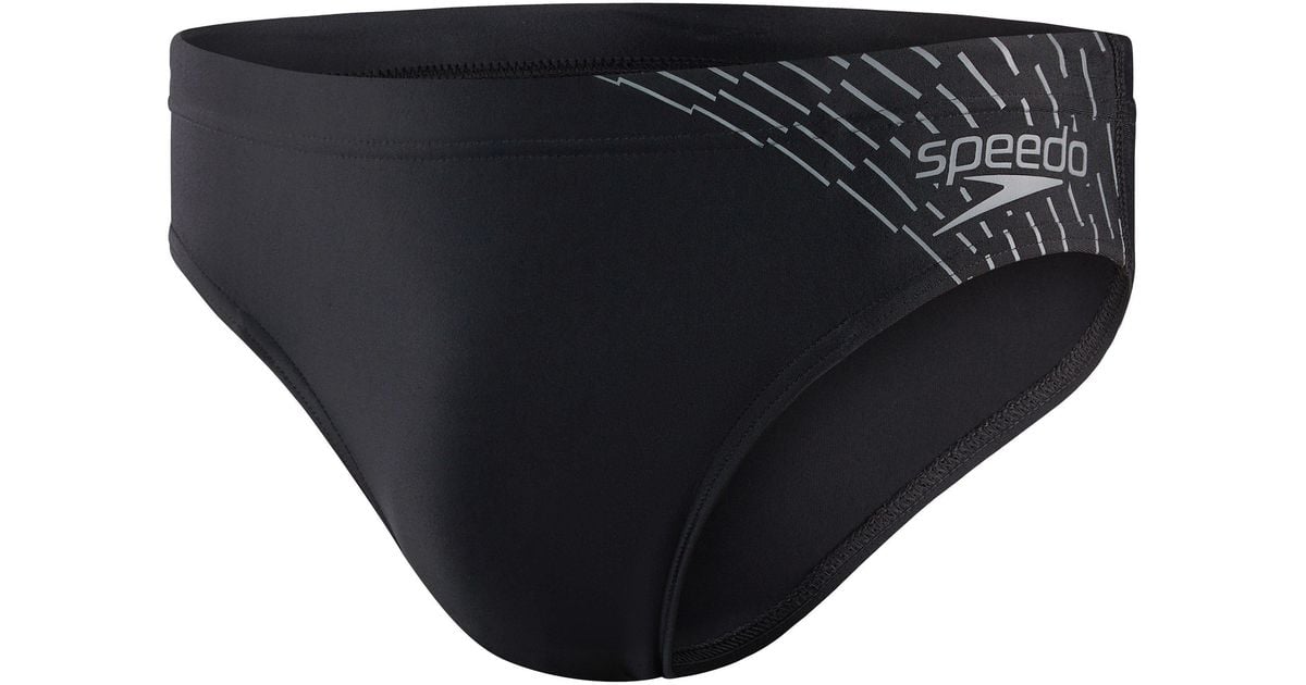 Speedo Medley Logo Brief in Black for Men | Lyst UK