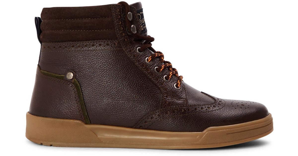 Original Penguin Military Chukka Boots in Brown for Men | Lyst UK
