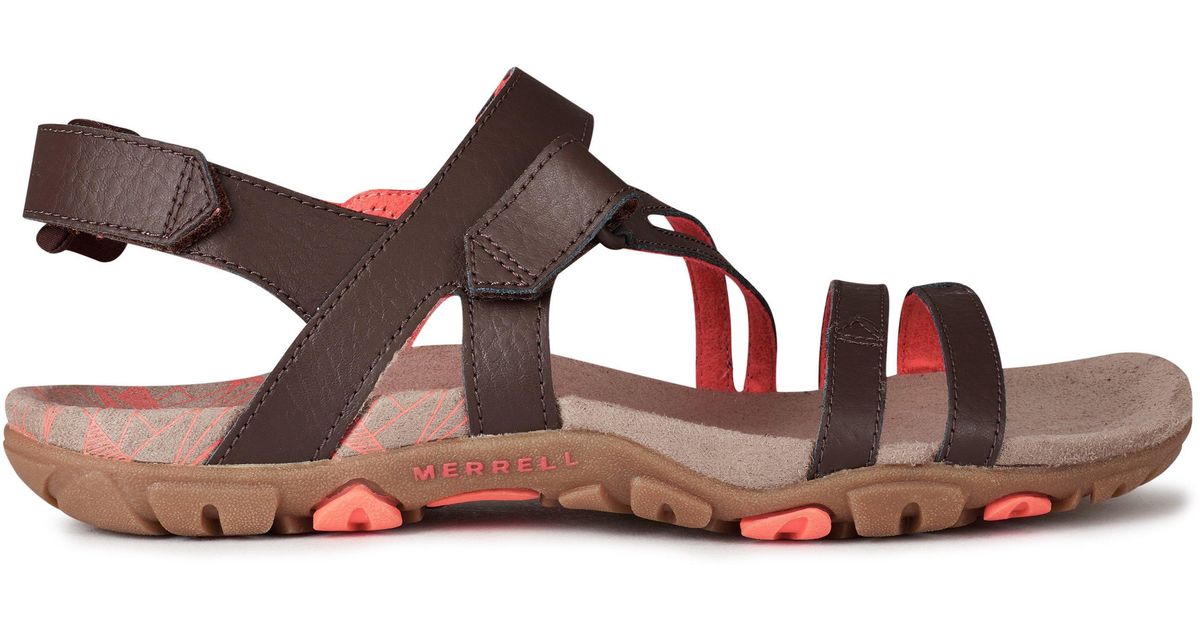 Merrell Sandspur Walking Sandals in Brown | Lyst UK