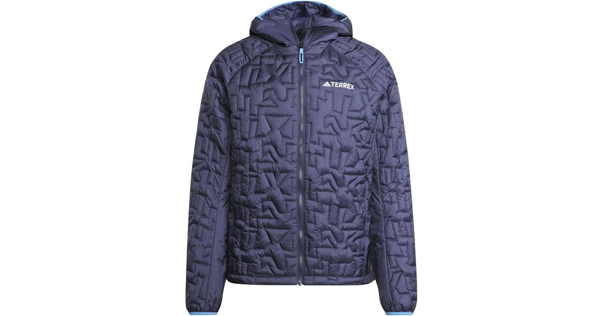 adidas Terrex Xperior Waterproof Jacket in Blue for Men | Lyst UK