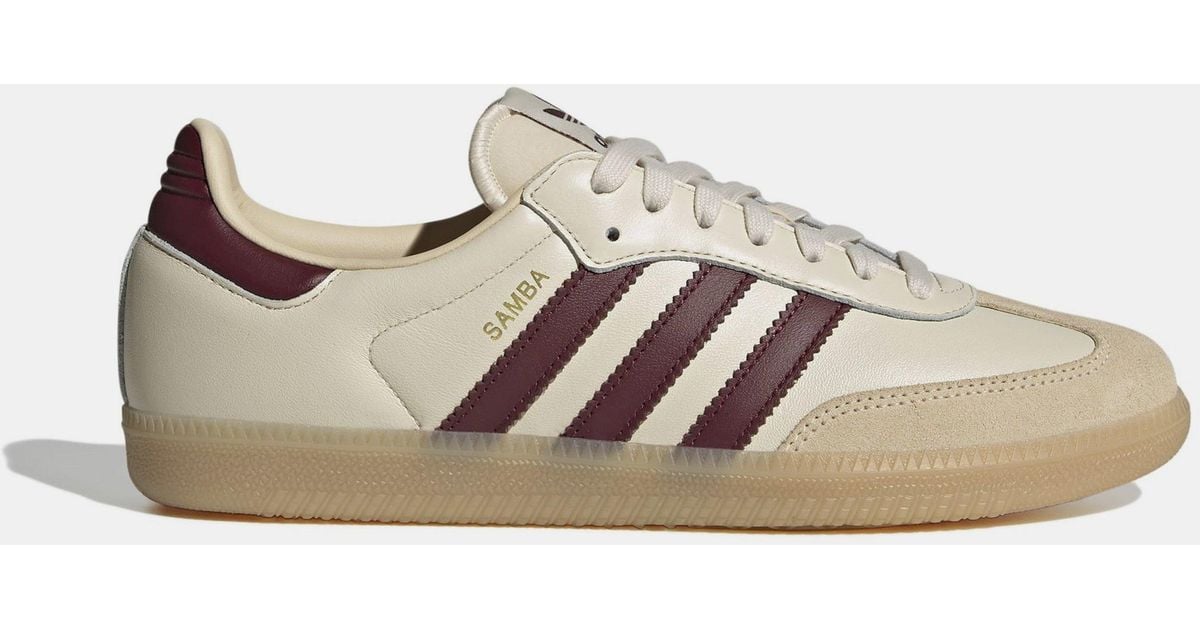 adidas Originals Samba Og Shoes in Natural | Lyst UK