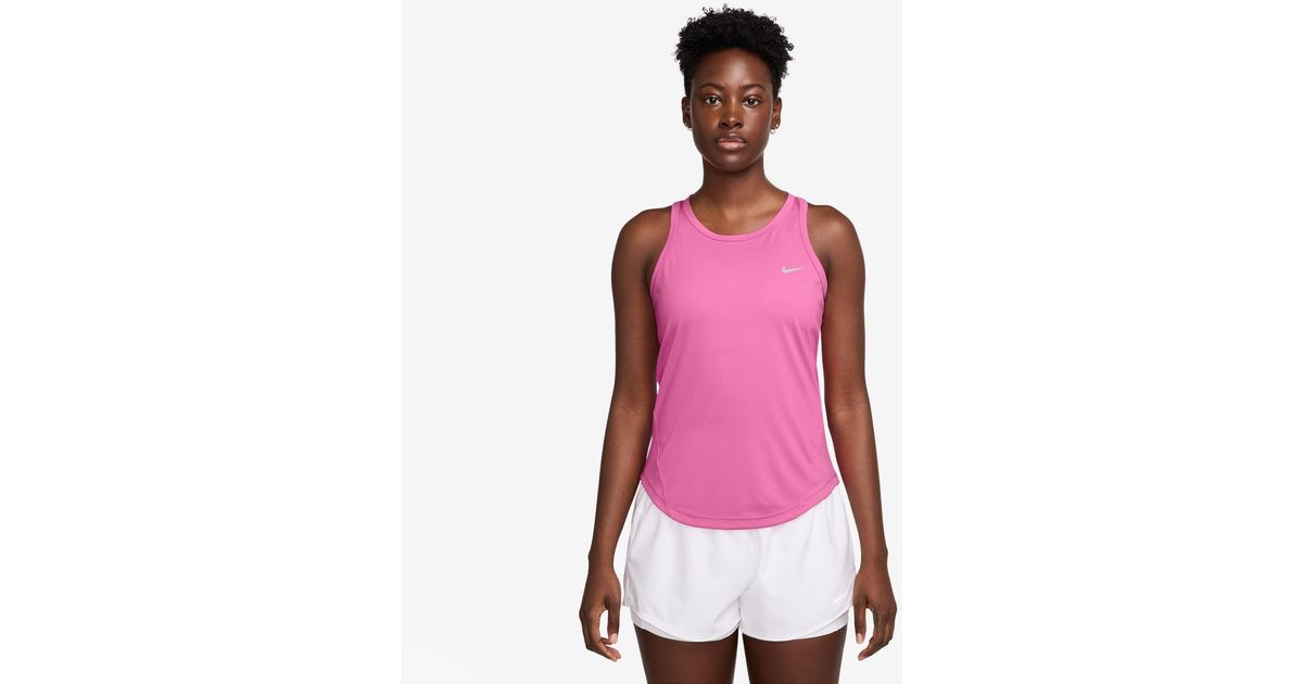 Nike Tempo Tank in Pink | Lyst UK