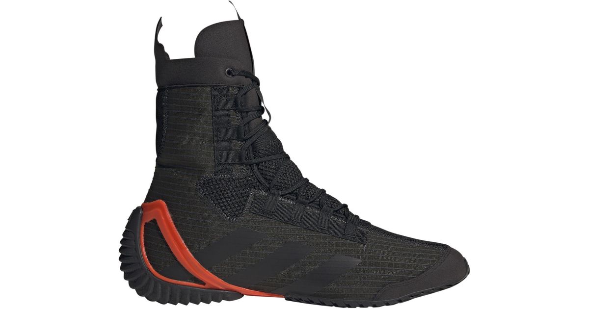 adidas Speedex 23 Mid Cut Boxing Boots in Black for Men | Lyst UK