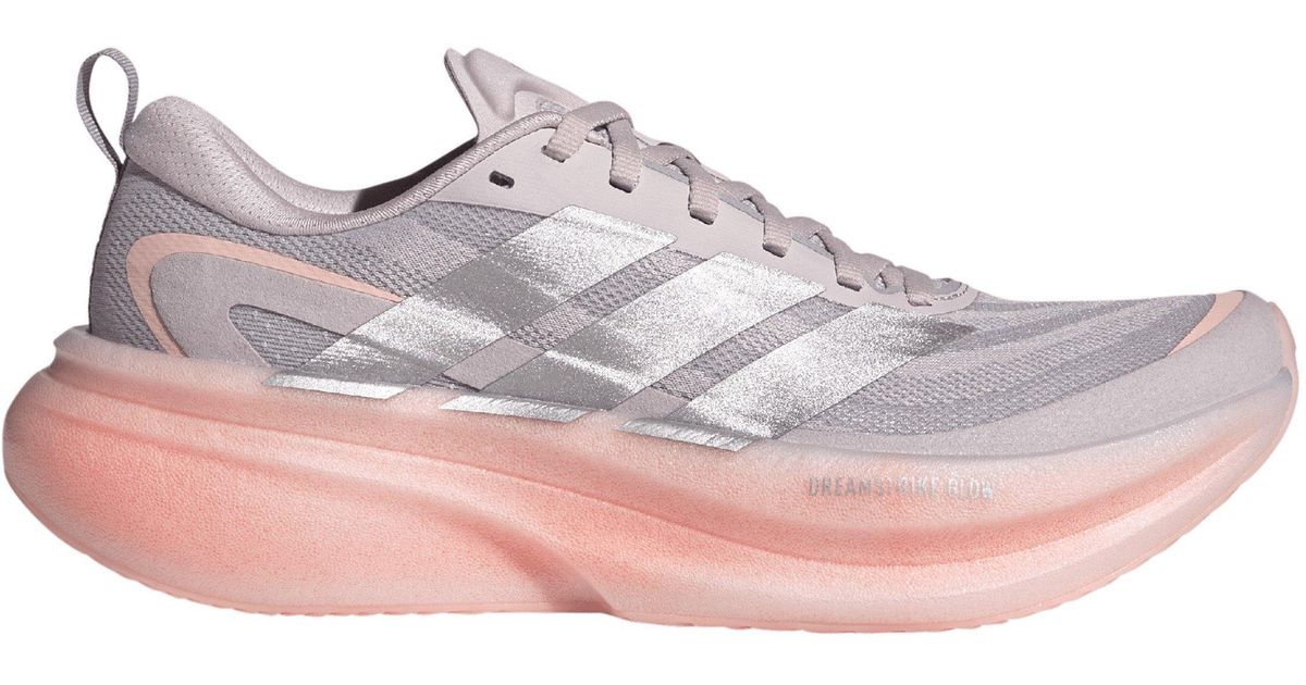 adidas Supernova Glide Running Shoes in Pink | Lyst UK