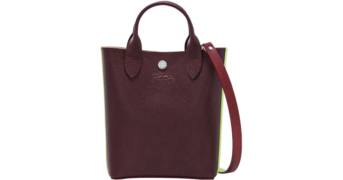 Longchamp Épure Mini Tote Bag in Red | Lyst UK