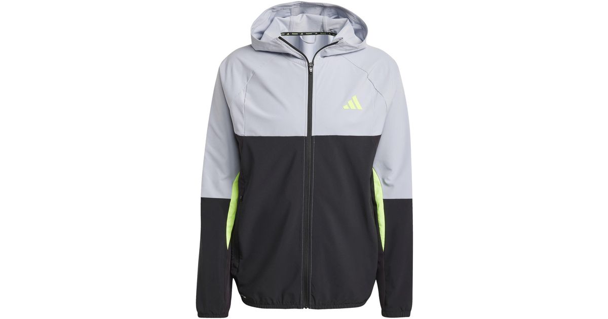 adidas Climacool Tech Apparel Track Top in Blue for Men | Lyst UK