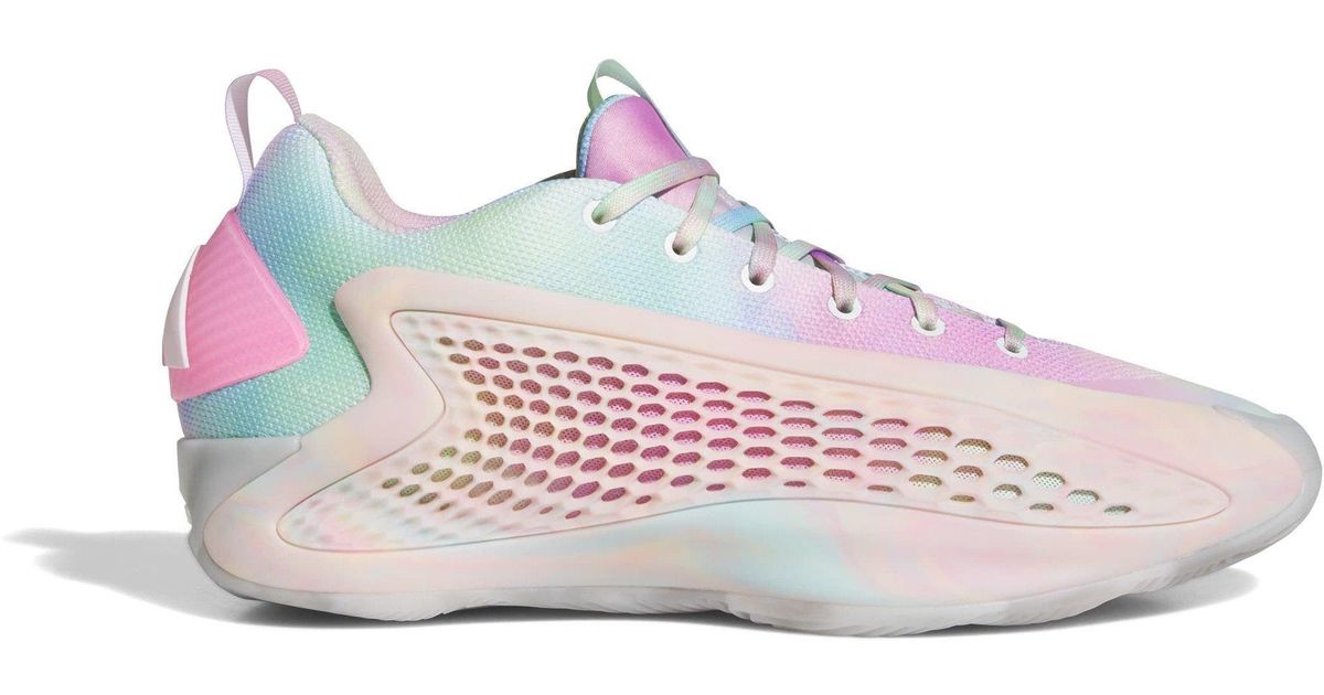 adidas Anthony Edwards 1 Basketball Shoes in Pink for Men | Lyst UK