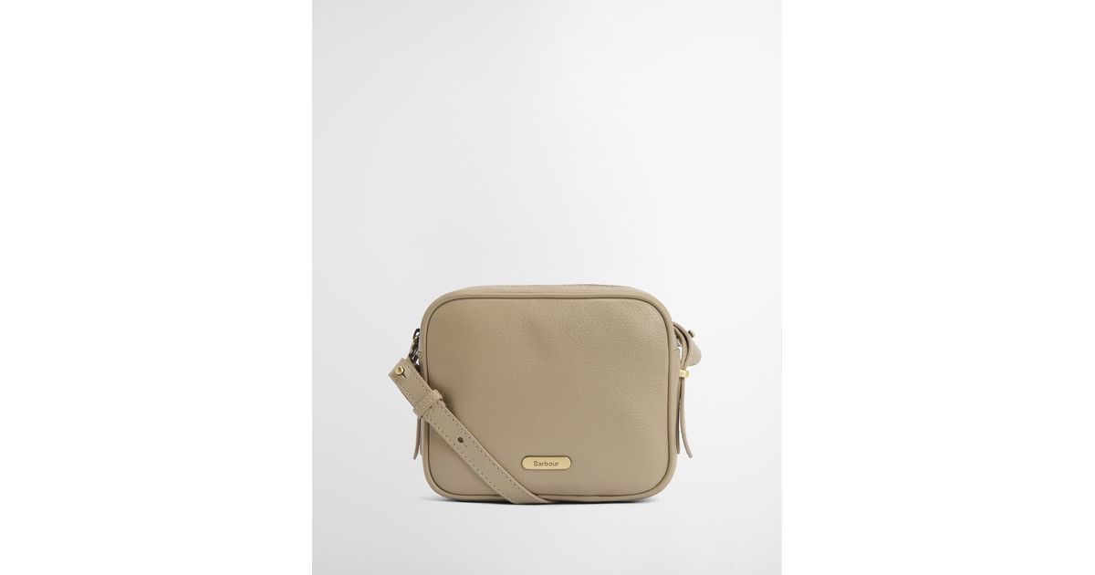 Barbour B.Li Daphne Cross Body Bag in Natural | Lyst UK