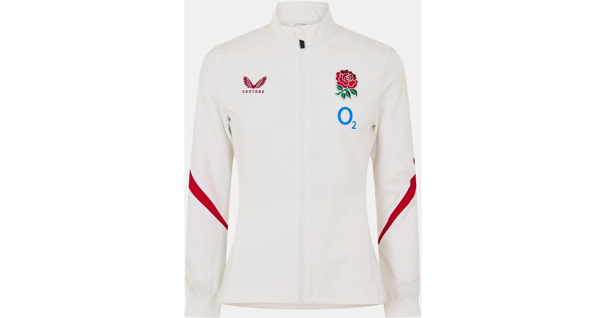 Castore Rose Anthem Jacket 2025 in White | Lyst UK