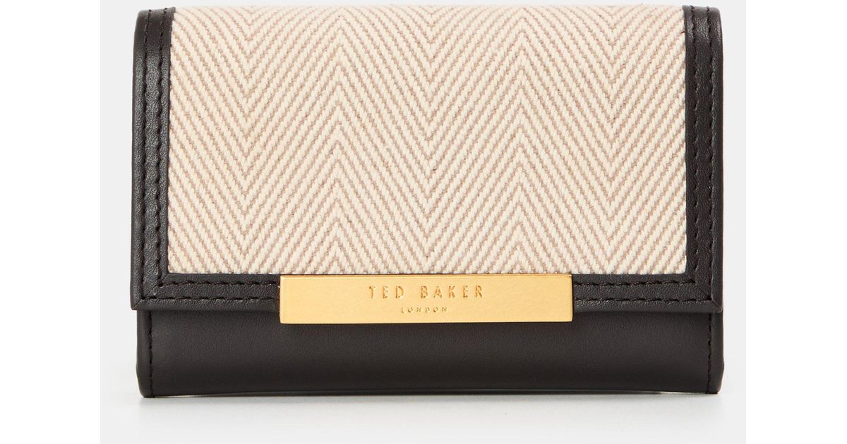Ted Baker Canvas Mini Bags in Natural | Lyst UK